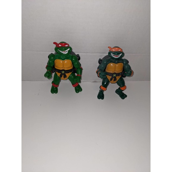 Mirage Studios | Toys | 2 991 Tmnt Raphael Michelangelo City Sewer ...